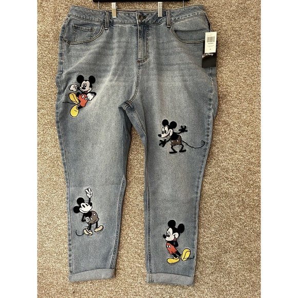 Hot Topic | Jeans | Hot Topic Plus Size Disney Vintage Mickey Mouse ...